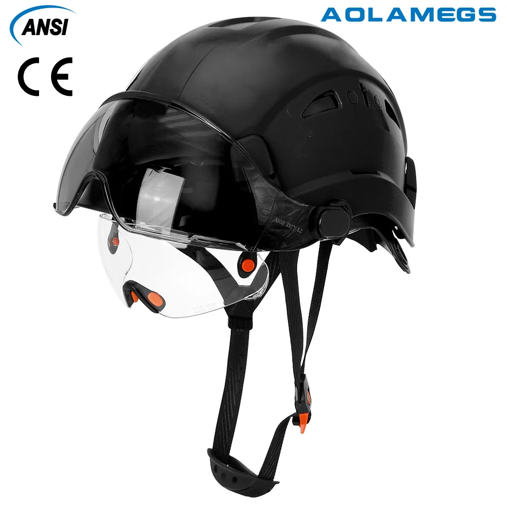 CE-Construction-Safety-Helmet-with-Double-Visor-Goggle-for-Engineer ...