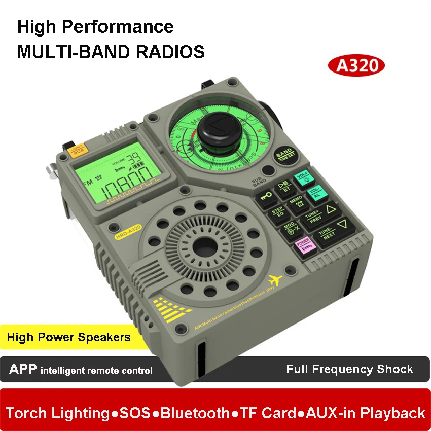 Radio-multibanda-FM-MW-SW-VHF-WB-A320-AIR-altavoz-Port-til-con ...