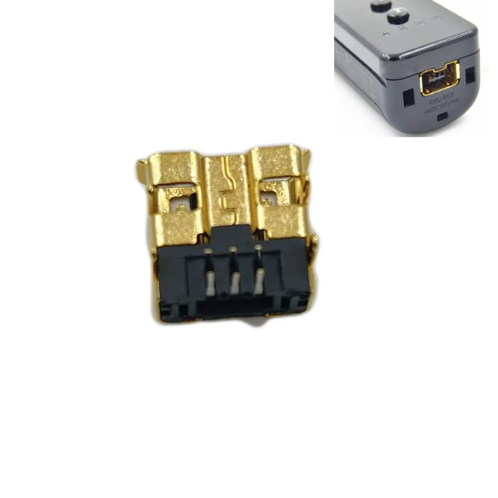 For Wii Remote Controller Port Link Socket Dock Connector for Nintendo ...