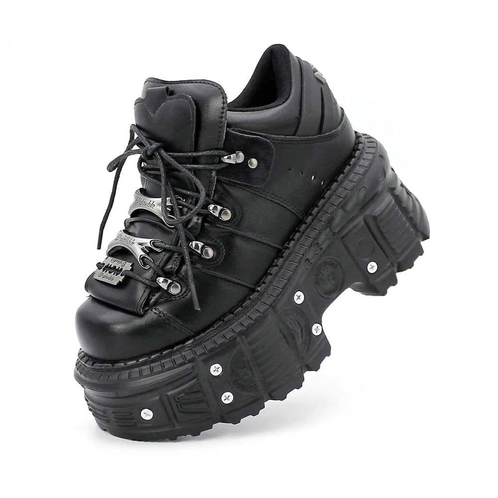 New-Punk-Style-Women-Shoes-Lace-up-Heel-Height-6CM-Platform-Shoes-Woman ...