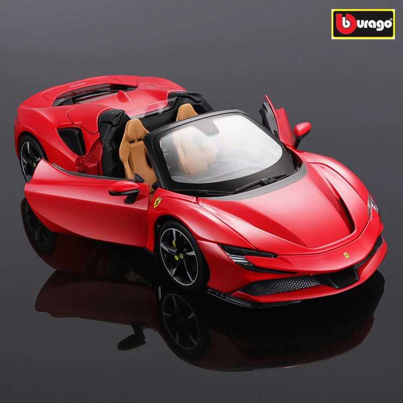Bburago 1:18 Genuine Ferrari Sf90 Spider Stradale Authentic Licensed ...