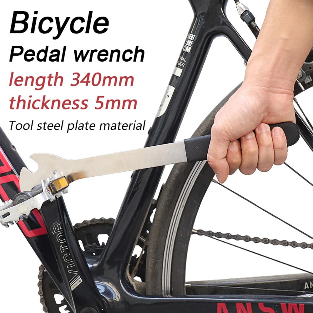 15mm Professional Bicycle Pedal Wrench Pedal Spanner With Long Handle ...