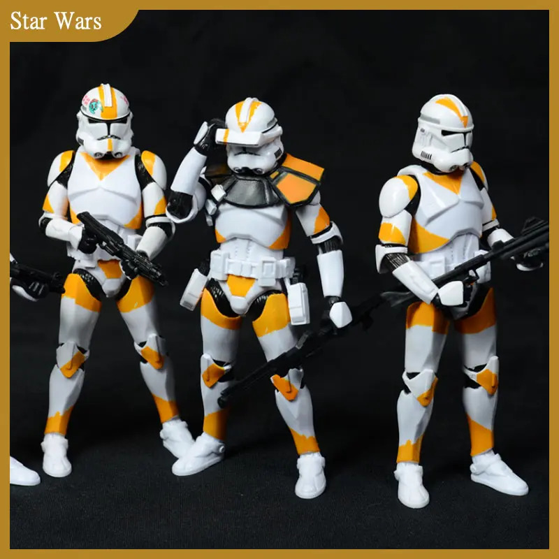 Star Wars The Black Series 212 Captain Commander Cody 501st Flame Tech Trooper Senate Guard ...