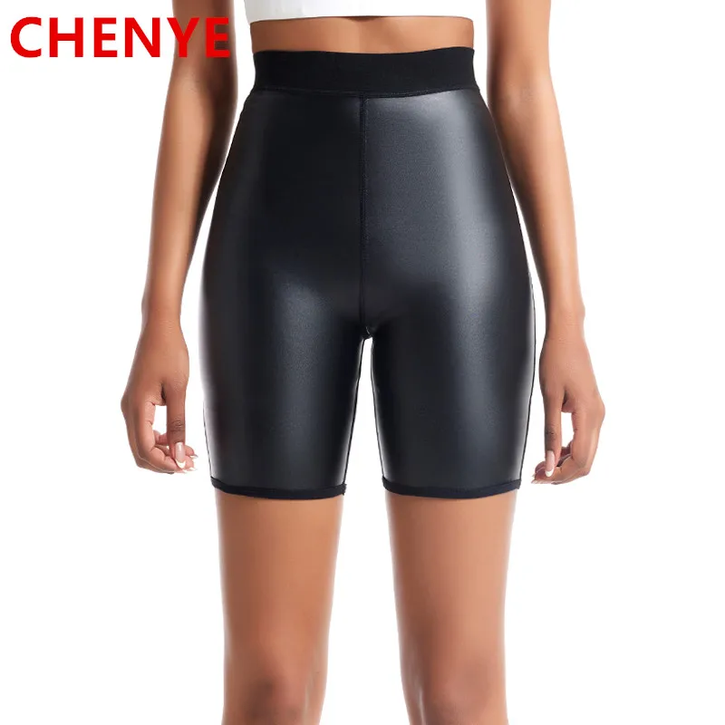 Hot-Women-High-Waist-Faux-Leather-Leggings-Tights-Stretchy-Pleather-Pants-Body-Shaper-Waist ...