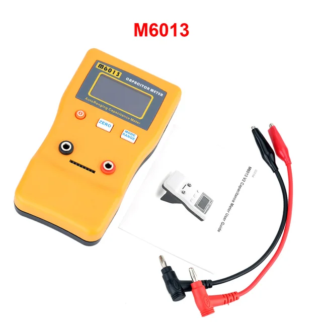 MESR-100/M6013 ESR Capacitance Ohm Meter Professional Measuring Capacitance Resistance Capacitor ...