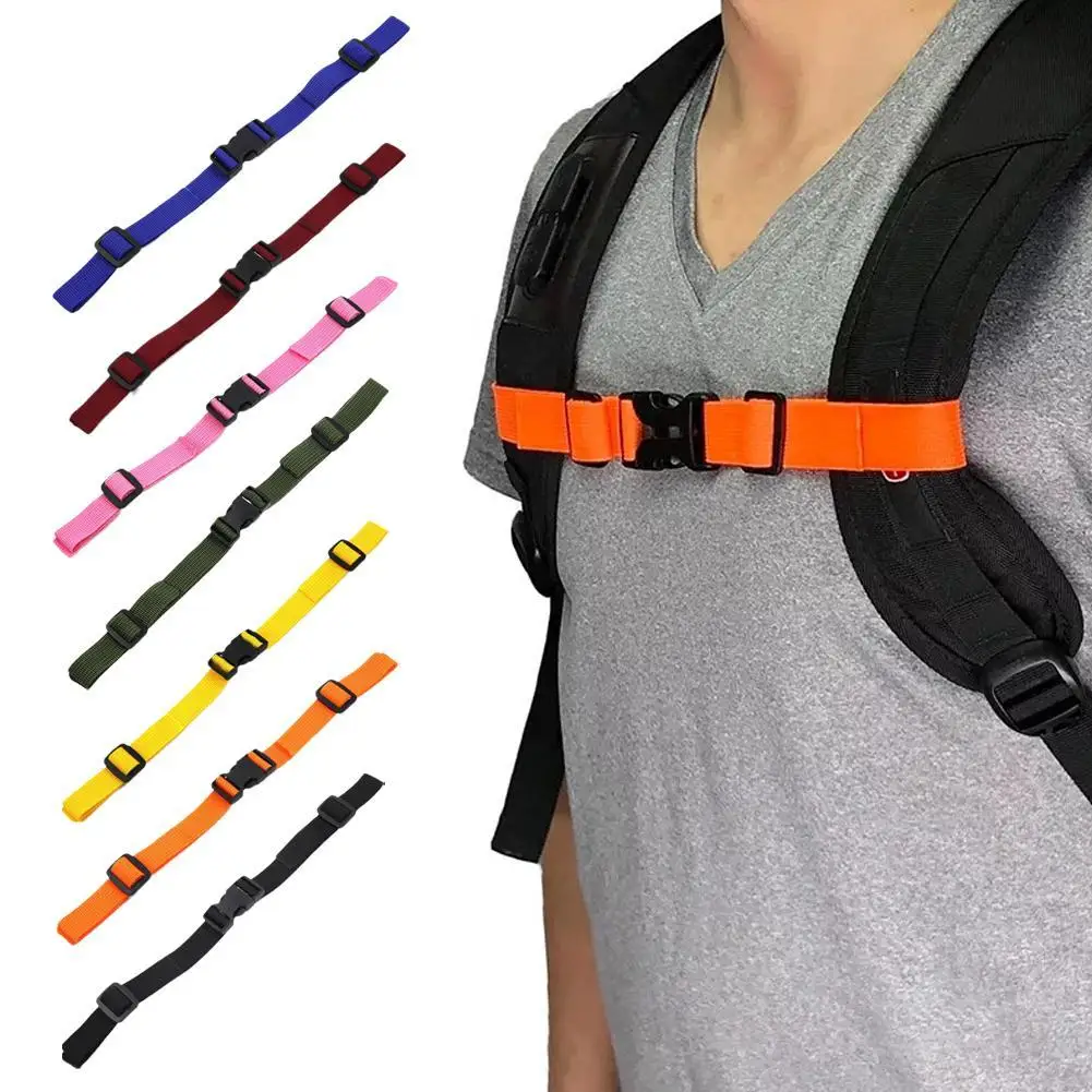 Backpack-Chest-Bag-Strap-Harness-Adjustable-Shoulder-Strap-For-Bag ...