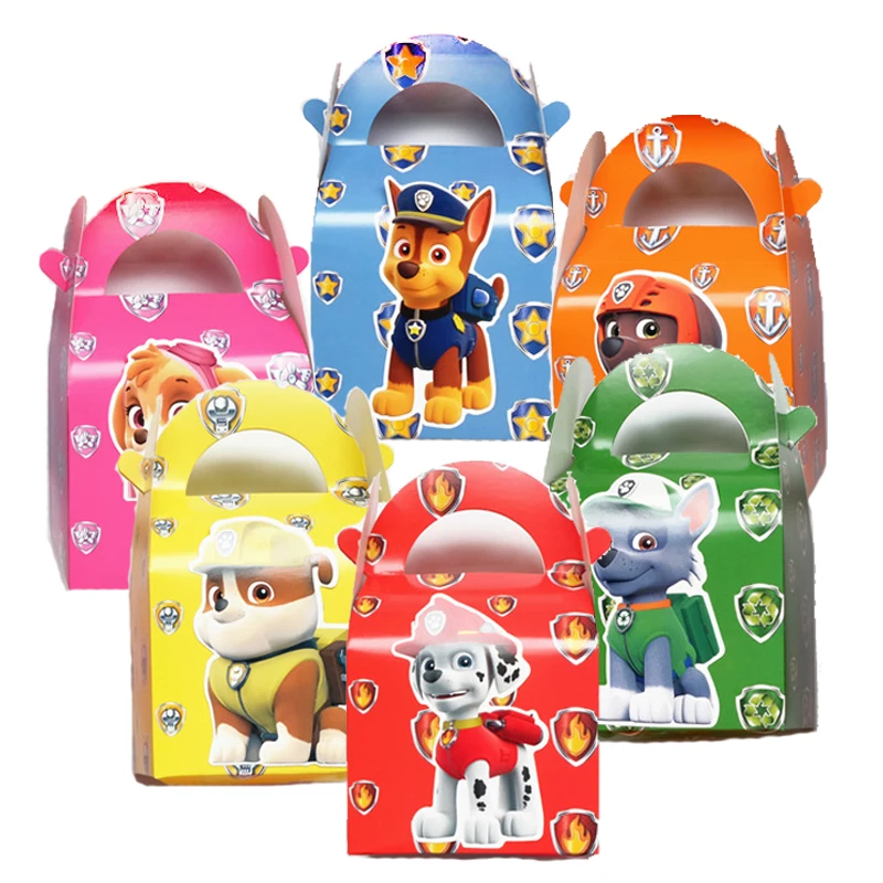 6PCS-Paw-Patrol-Children-Birthday-Party-Candy-Box-Decoration-Supplies ...
