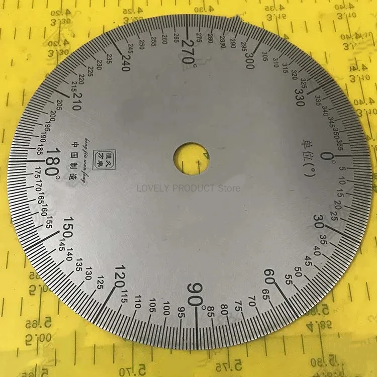 Stainless Steel Disc Mechanical Accessories Circular Scale 220x22x2 ...