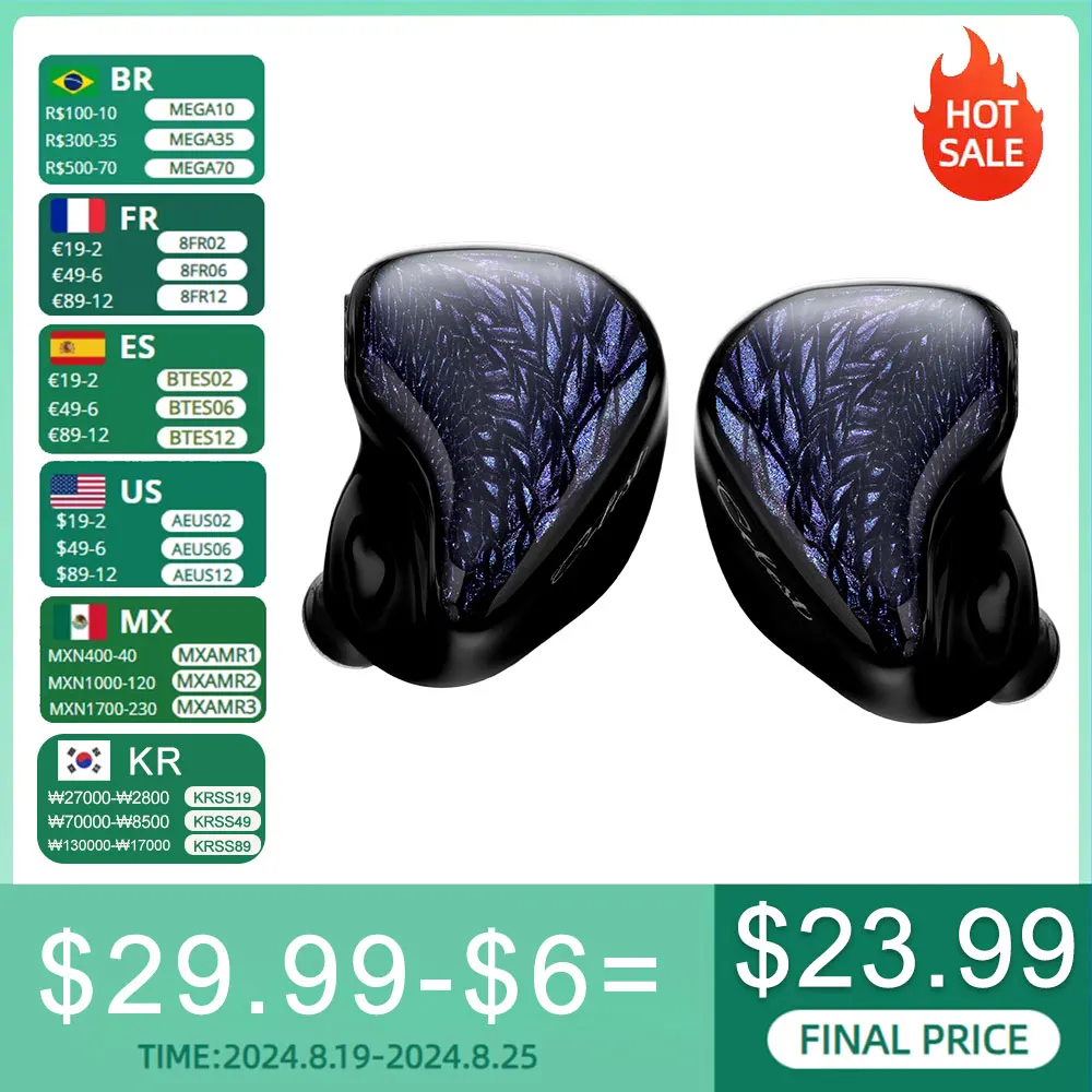 Kinera-Celest-Wyvern-Black-In-Ear-Earphones-10mm-LCP-Dynamic-Driver ...