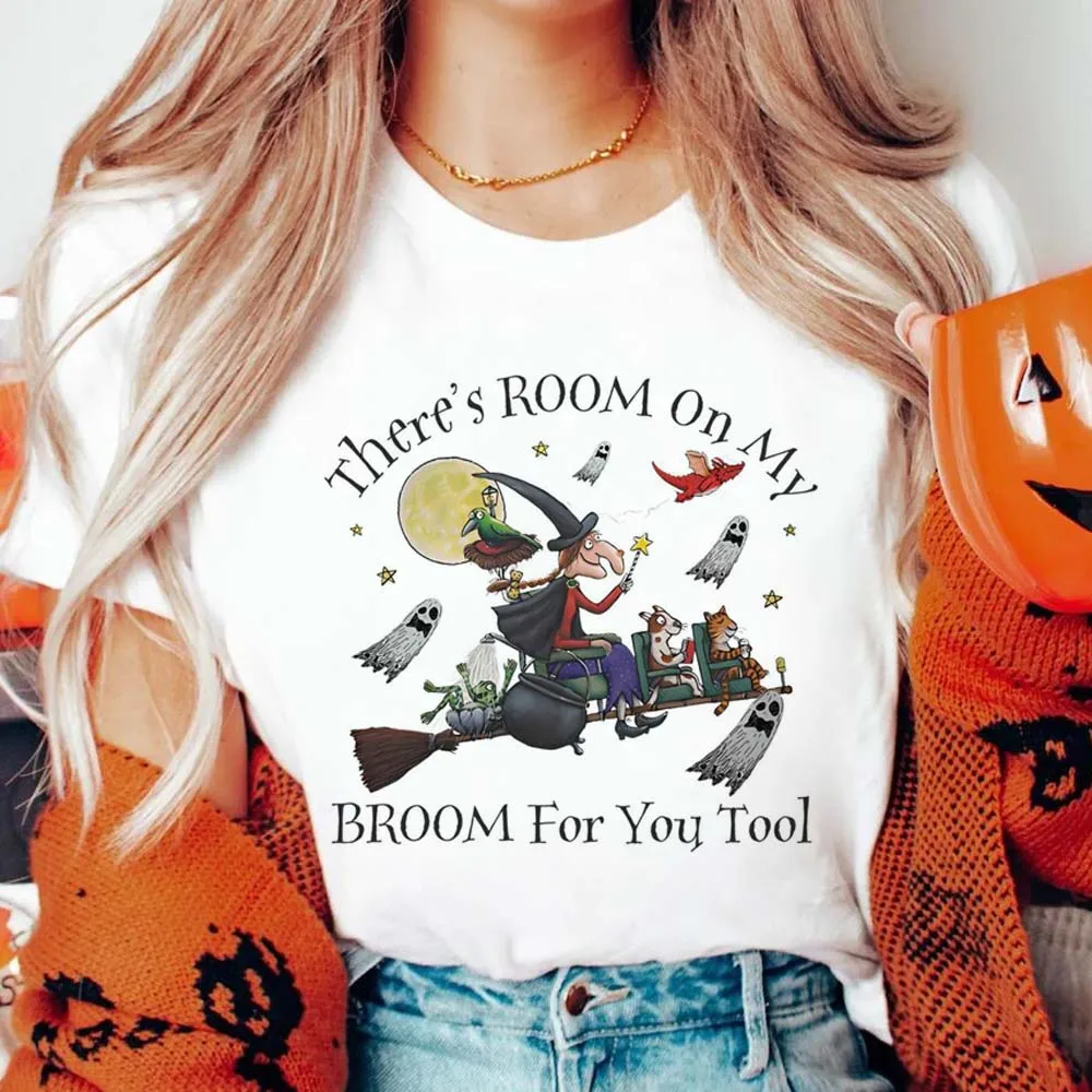 Short-Sleeved-T-Shirts-There-Room-On-My-Broom-For-You-Too-Teacher ...