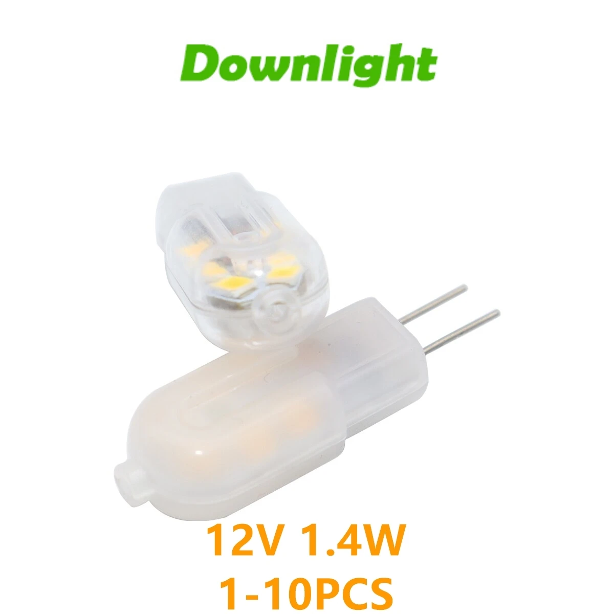1-10PCS-LED-Mini-Bulb-G4-12V-1-4W-High-Bright-3000k-4000k-6000k ...
