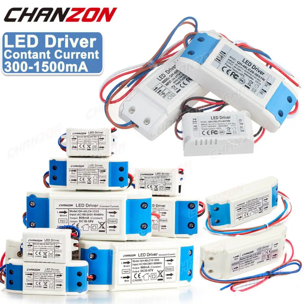 Led-Light-Driver-Adapter-6W-10W-20W-36W-50W-300Ma-450Ma-600Ma-900Ma ...