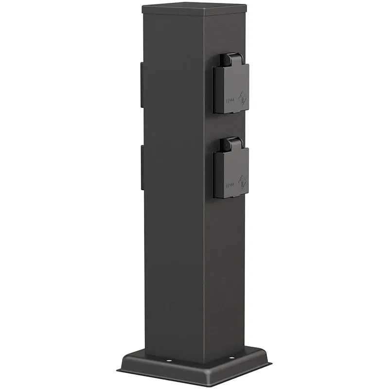 Outdoor Socket EU US UK Plugs Power Sockets 304 Stainless Steel Column ...