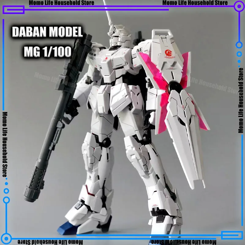 在庫あり DABAN 6637 MG 1/100 RX-0 ユニコーン組立モデルキット プラスチック製骨格 アニメアクションフィギュア ...