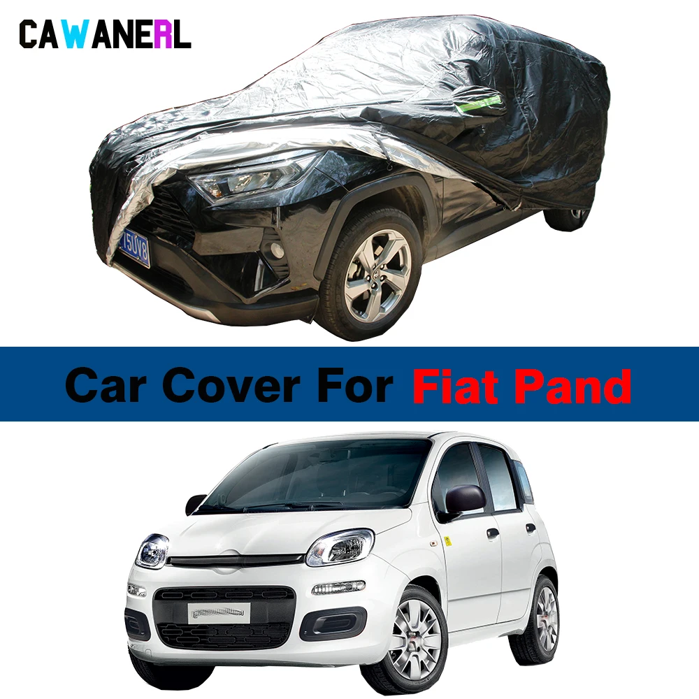 Waterproof-Car-Cover-For-Fiat-Panda-Auto-Outdoor-Anti-UV-Sun-Shade-Rain ...