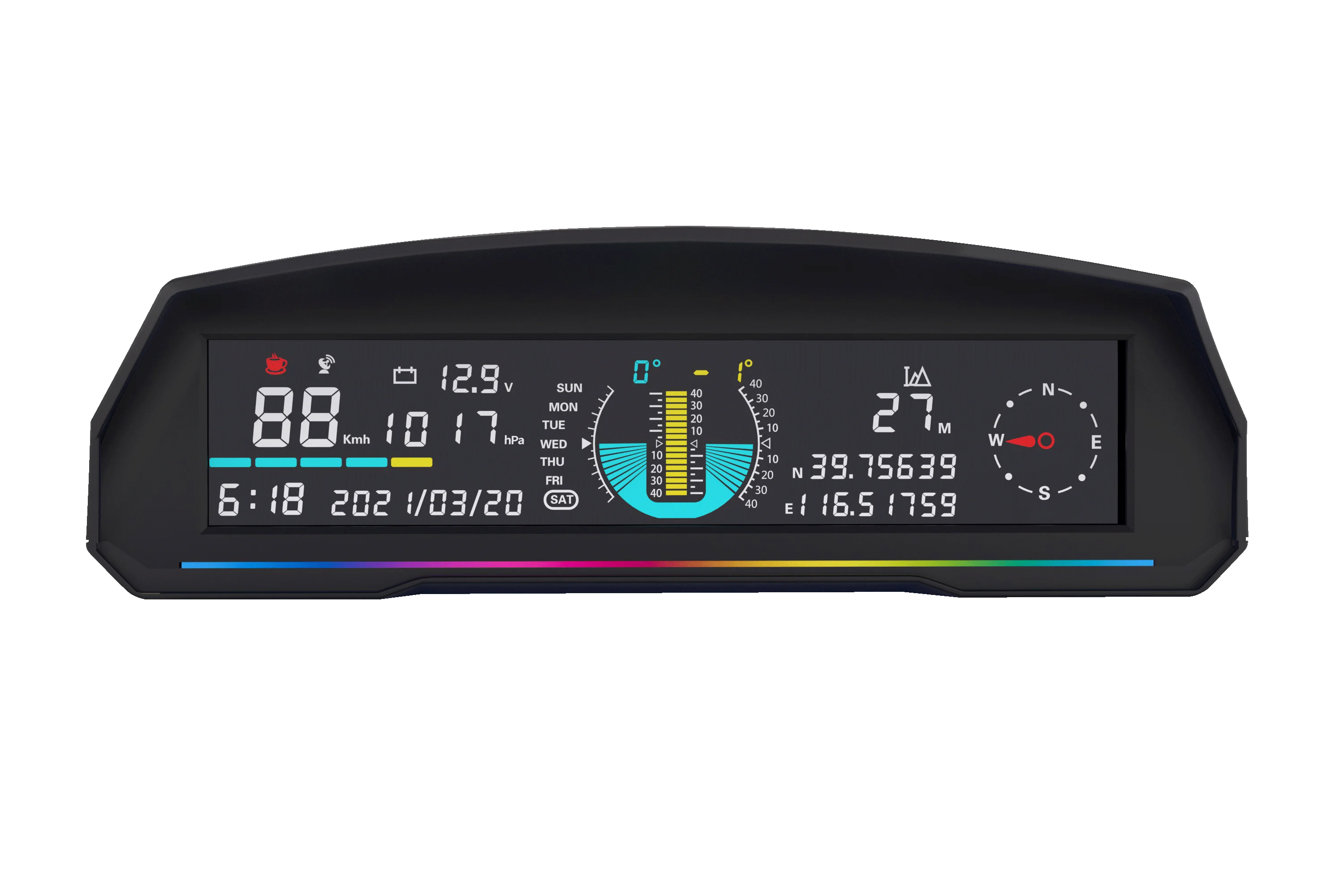 HUD-Speed-Off-Road-Monitor-With-Attitude-Voltage-Compass-Calender-Pitch ...