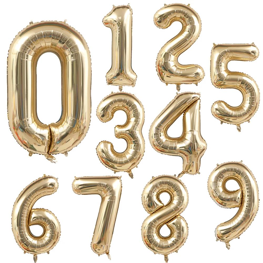 40inch-Giant-Platinum-Number-Balloons-Light-Golden-Digital-Balloon-1-2 ...