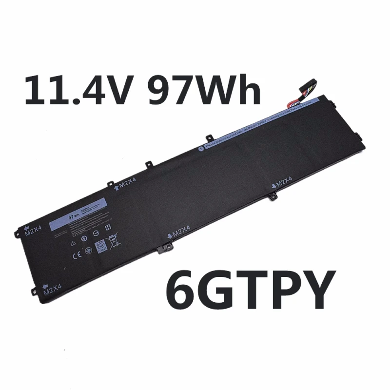 6GTPY-11-4V-97WH-Laptop-Battery-For-Dell-Precision-M5520-M5530-XPS-15 ...