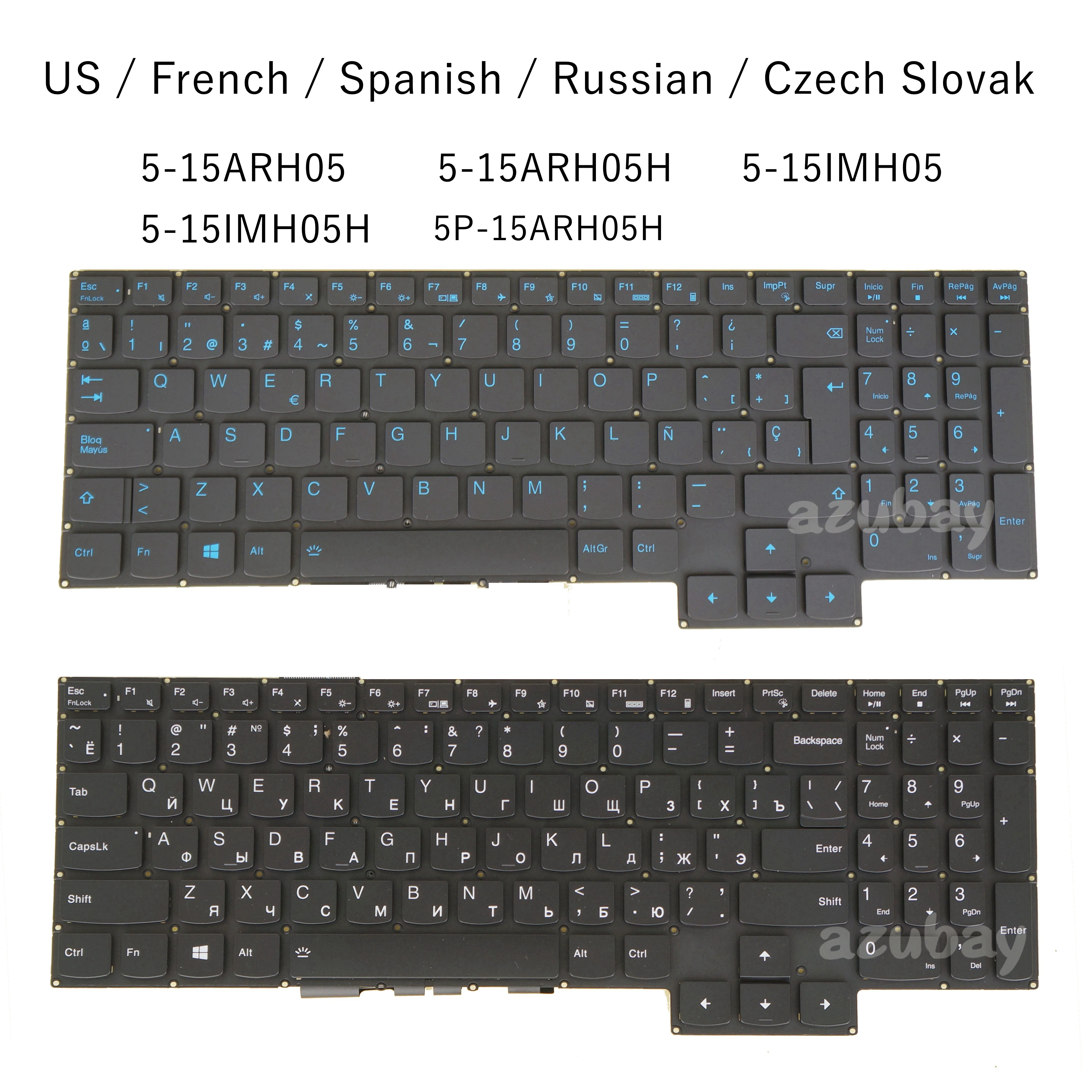 Backlit-Keyboard-For-Lenovo-Legion-5-15ARH05-5-15ARH05H-5-15IMH05-5 ...
