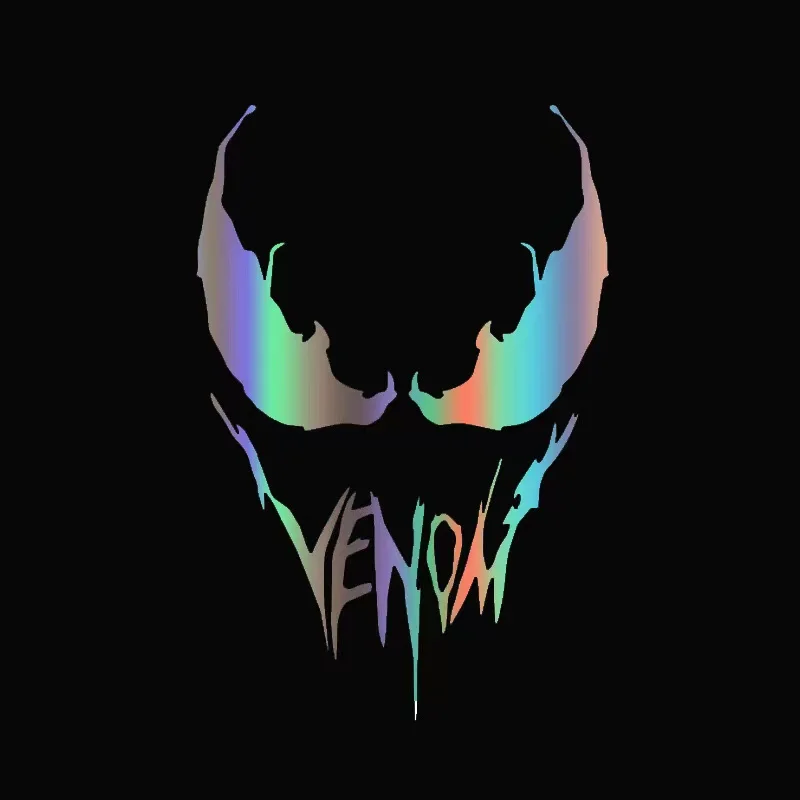 Pegatinas de Venom para ventanas, puertas, carrocería, calcomanías ...