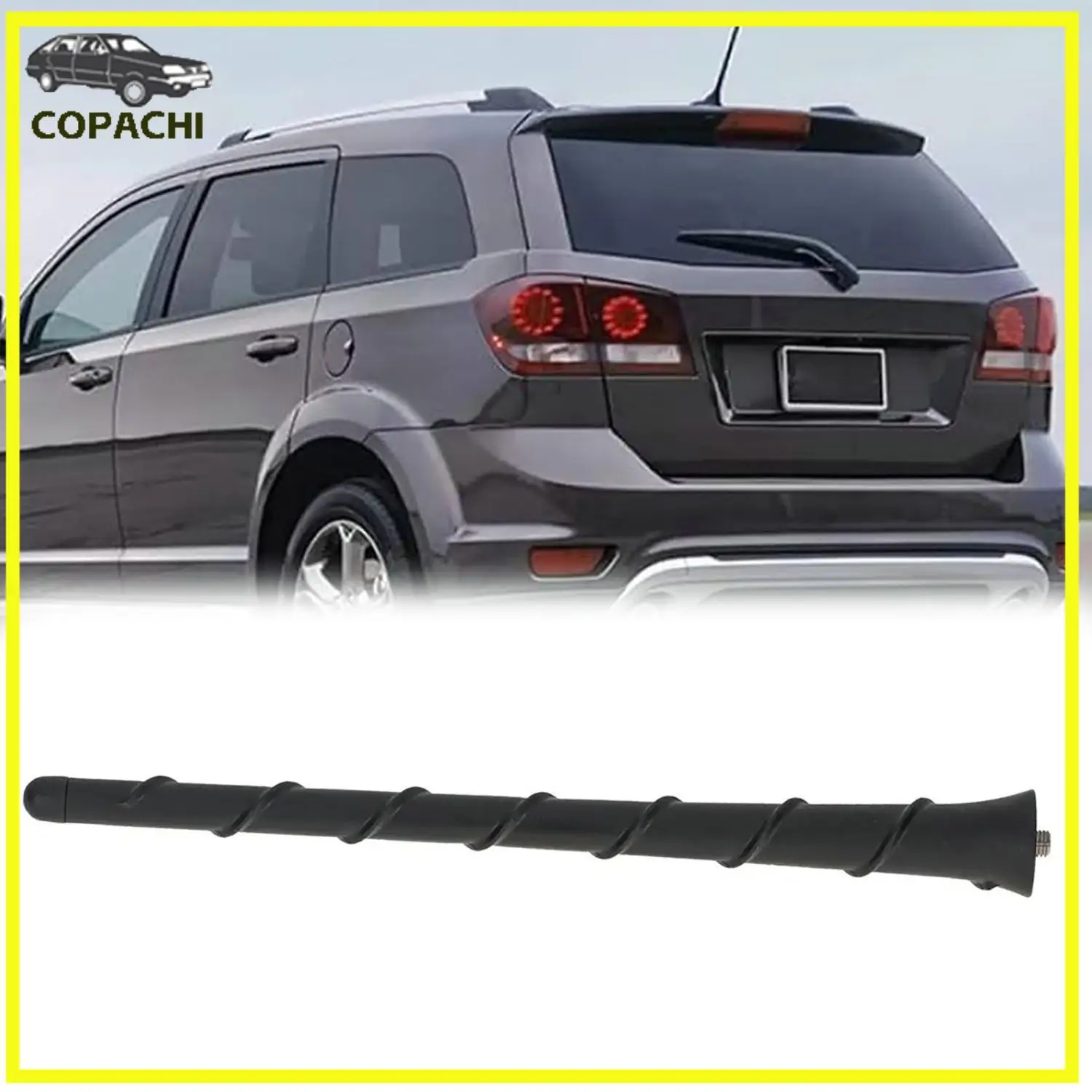 1Pc 7'' Antenna Mast 68297936AA For Dodge Journey Avenger Jeep Cherokee ...