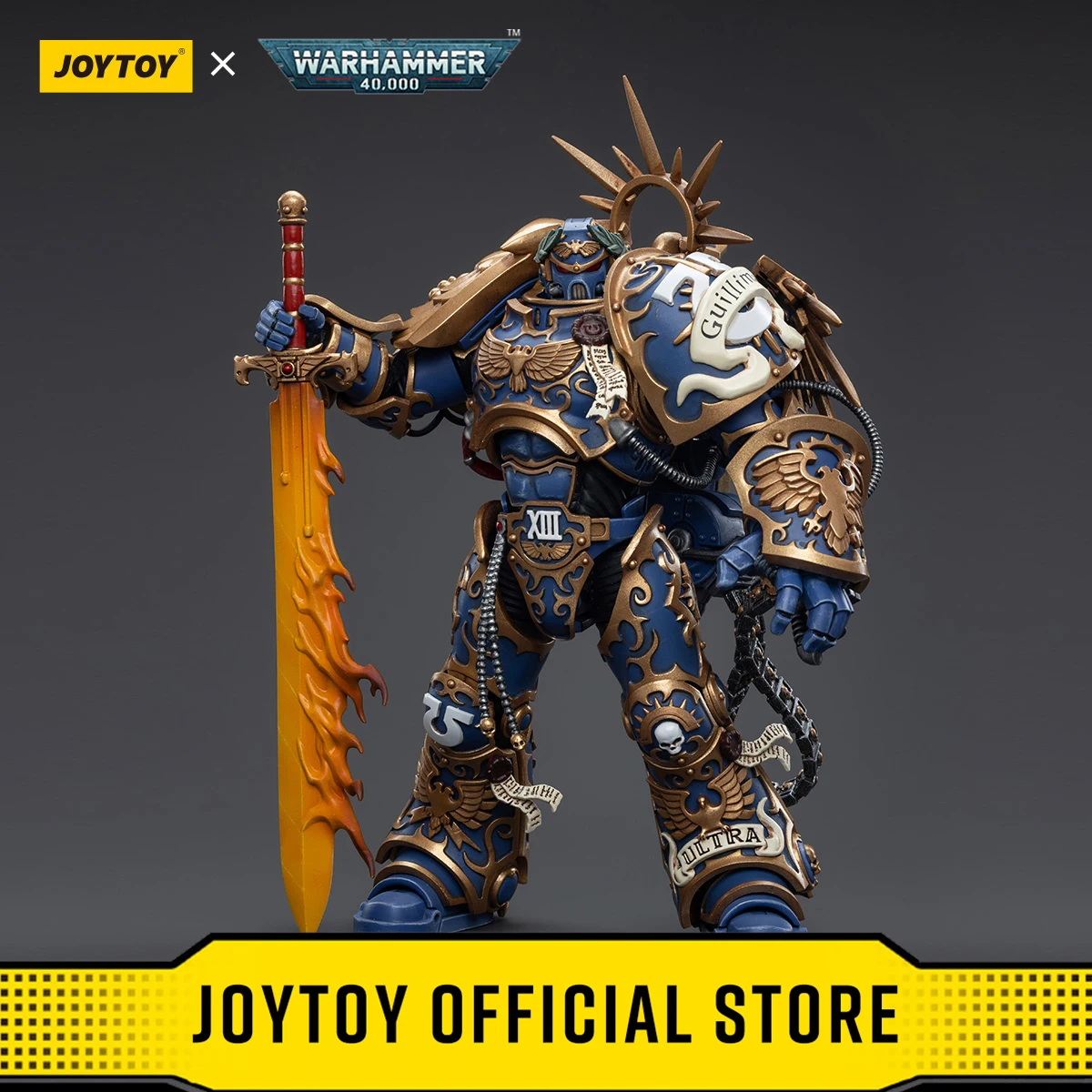 JOYTOY Warhammer 40k 1/18 Action Figures Anime 18.1cm Ultramarines ...