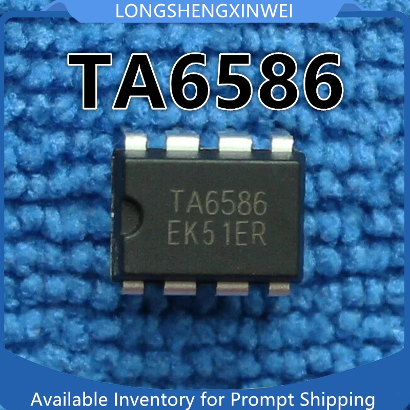 1PCS-New-Original-TA6586-Direct-Plug-DIP8-DC-Bidirectional-Motor-Driver ...