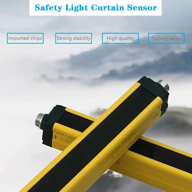 SAISITE-20mm-32-Beams-Safety-Light-Curtain-Sensor-Switch-Safety-Grating ...