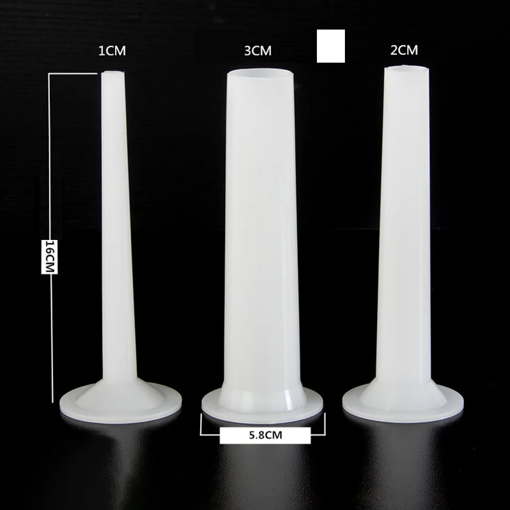 3pc/Set Meat Nozzles For Grinder Meat Filling Funnel Meat Sausage ...