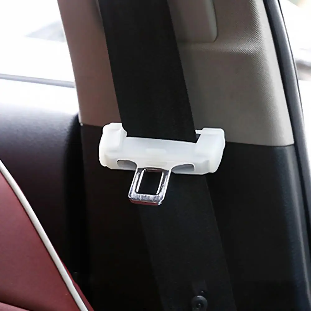 Anti-Scratch-Durable-Car-Seat-Safety-Belt-Buckle-Clip-Silicone ...