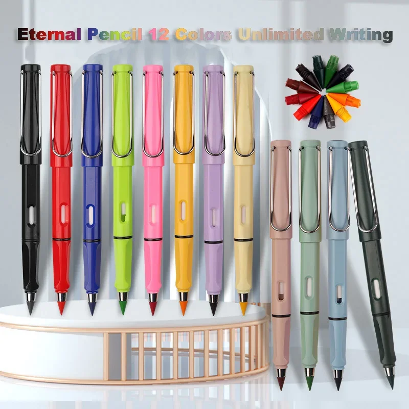 Multicolour-Infinity-Pencil-No-Ink-Eternal-Pencils-For-Kids-Art-Sketch ...