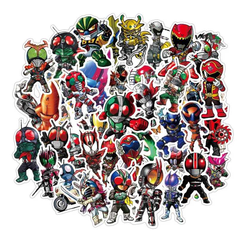 10-30-50pcs-Anime-Kamen-Rider-Stickers-Decals-Decorative-Water-Bottle ...