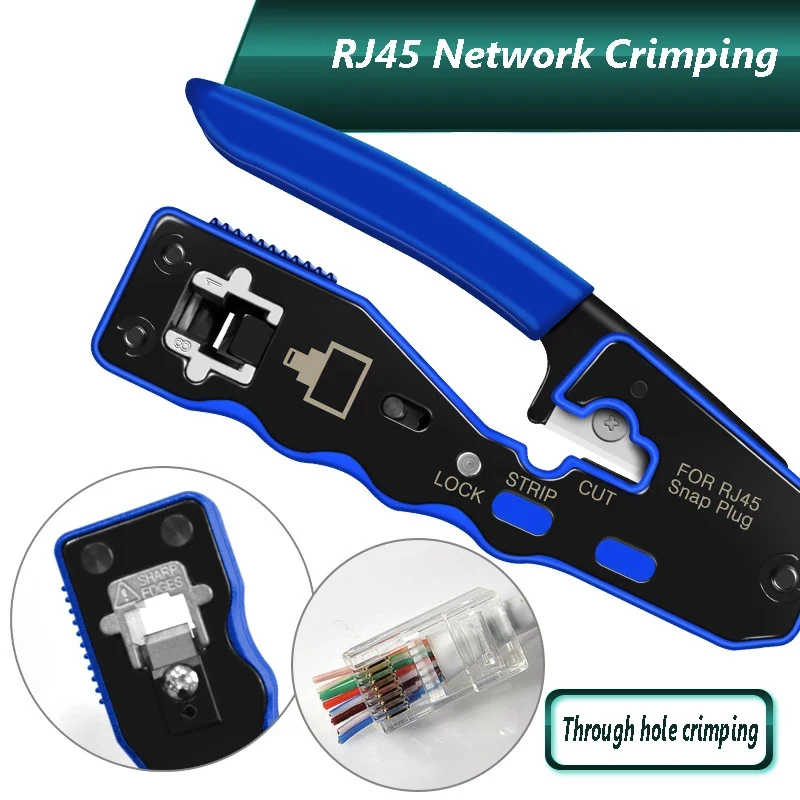 RJ45-Pass-Through-Crimp-Tool-Ethernet-Network-Cable-Crimper-Stripper ...