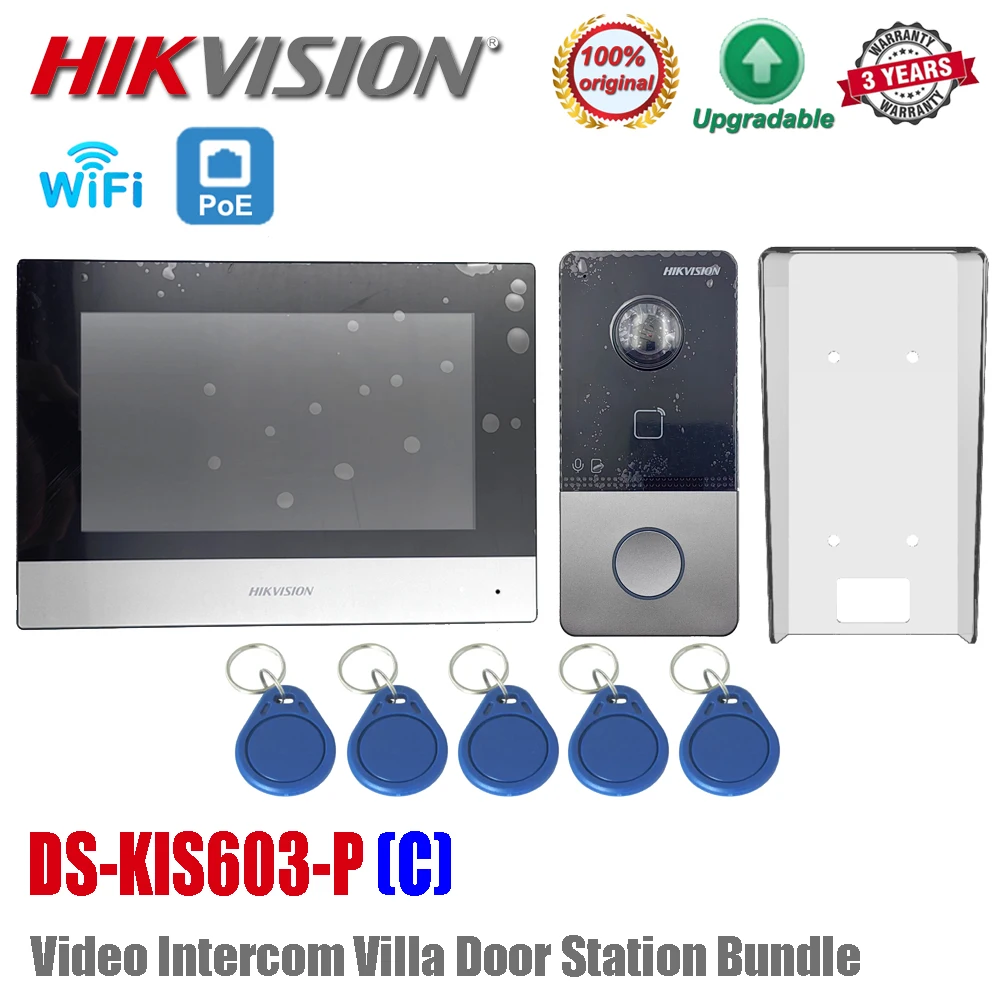 Hikvision-DS-KIS603-P-C-Video-Intercom-Kit-DS-KV6113-WPE1-C-DS-KH6320 ...