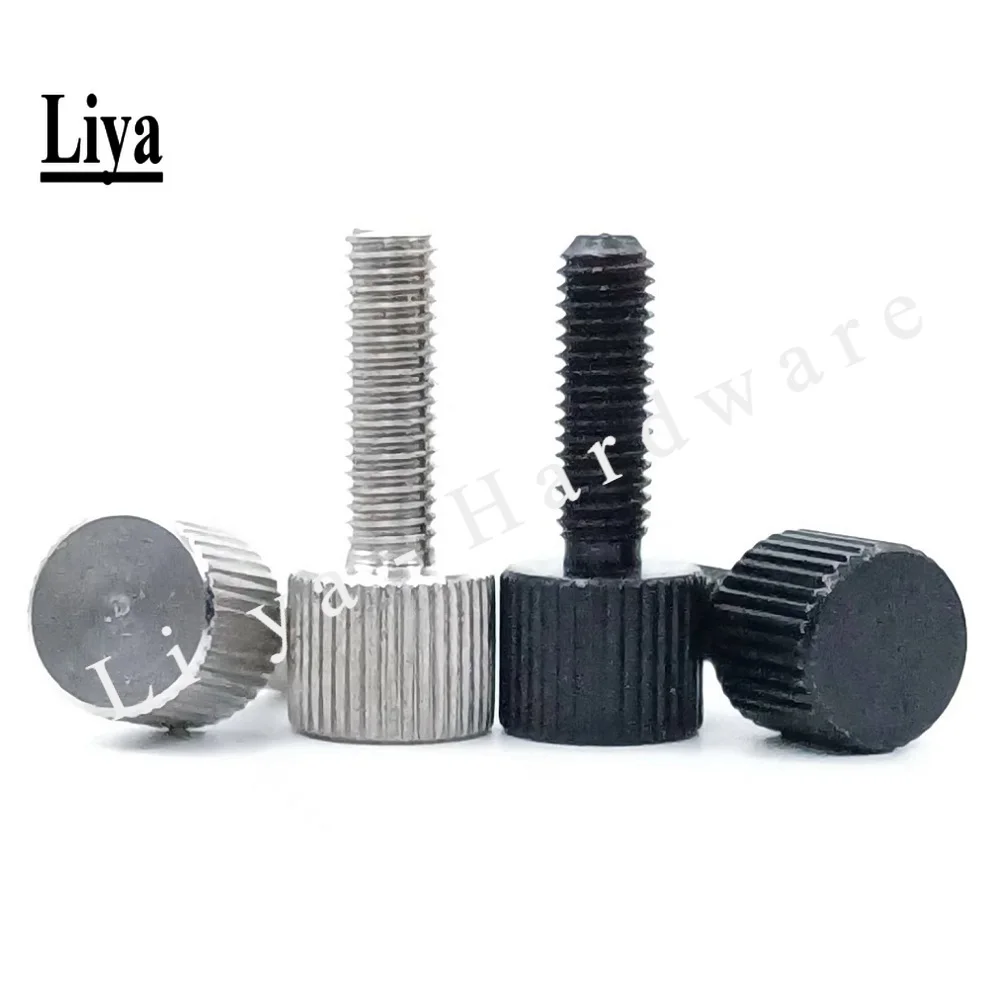 2-5pcs M2 M2.5 M3 M4 M5 M6 304 Stainless Steel Thumb Screws Plain Type ...