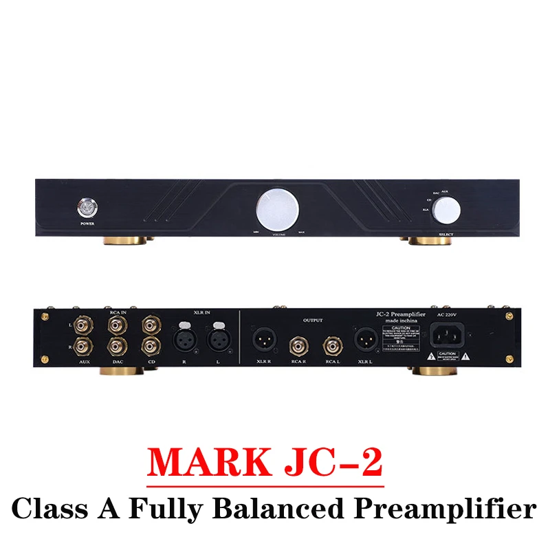 Mark JC2 클래스 A 완전 균형 프리앰프, 저왜곡, XLR 단일 종단 HIFI 프리앰프 지원, 오디오 앰프용| | - AliExpress