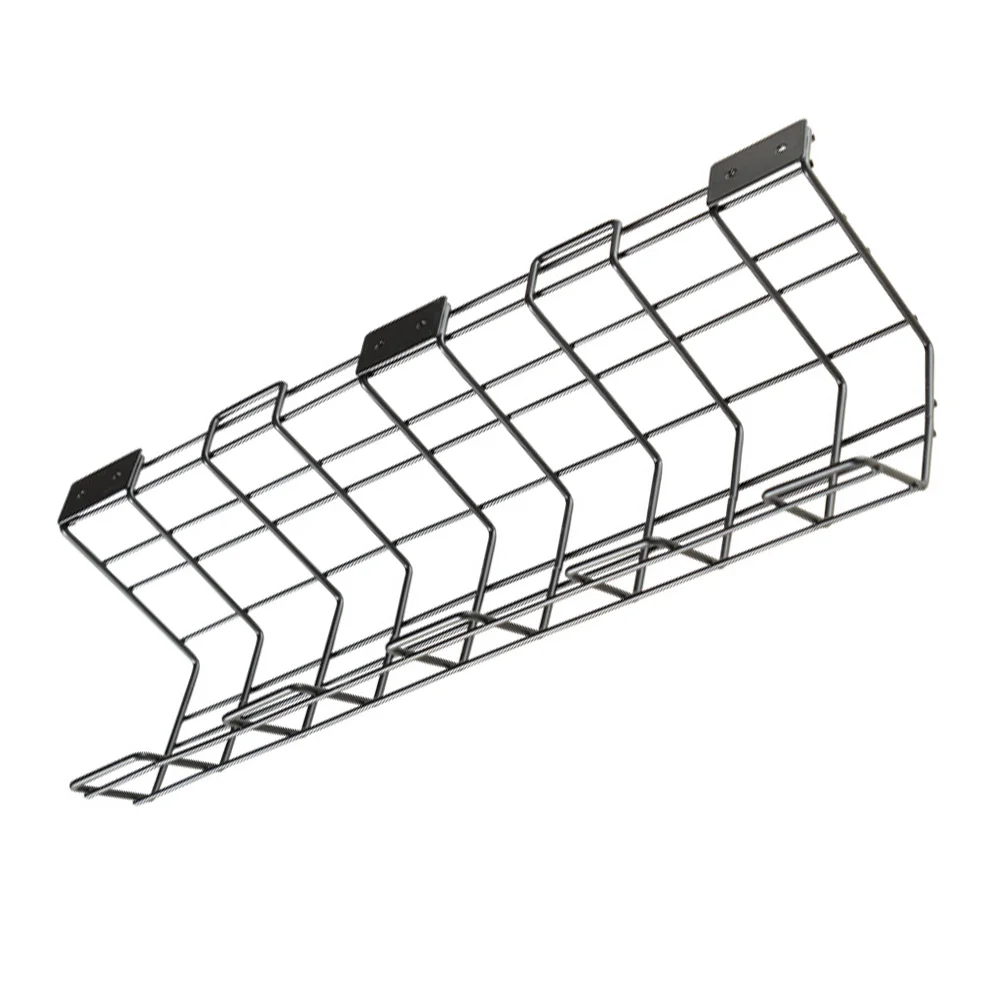 Cable-Deskwire-Organizer-Management-Tray-Rack-Cord-Managements-Holder ...
