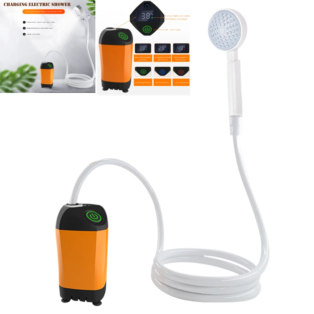 Electric-Shower-Pump-for-Camping-Portable-Outdoor-Hiking-Shower ...