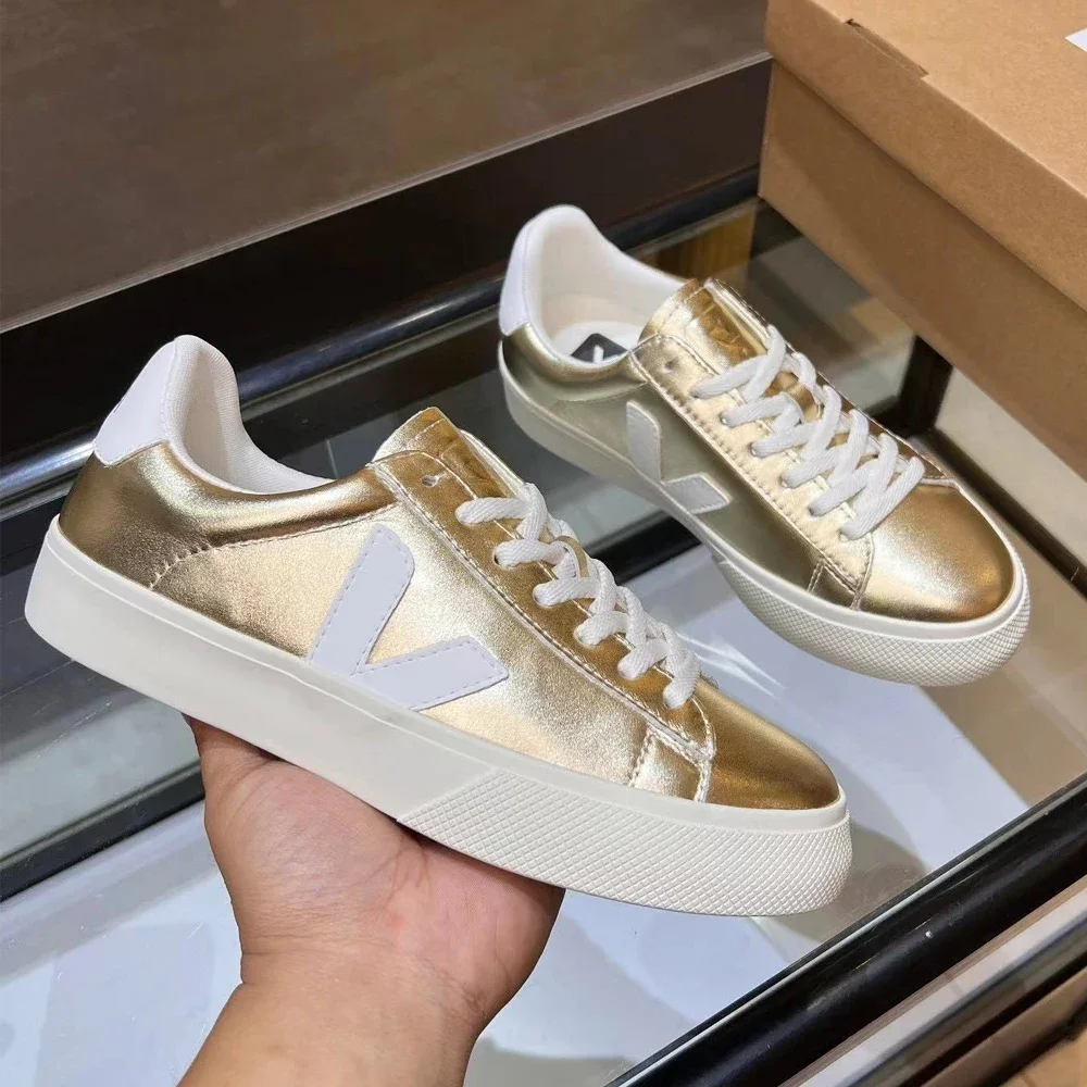 VE-Zapatillas-Mujer-Verano-Cuero-Blanco-Zapatos-Casual-Se-oras-Zapatos ...