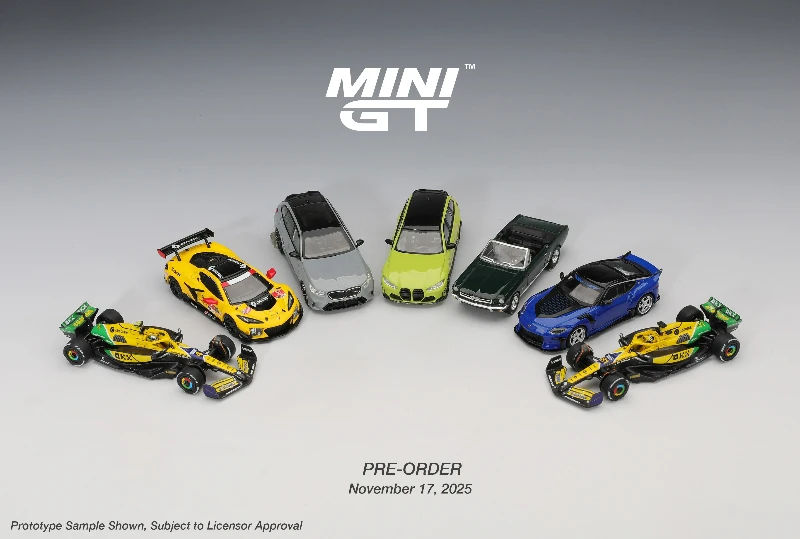 (Pre-Order) MINI GT 1:64 M5 / M3 / MCL38 / Mustang / Z VeilSide / Z06 ...
