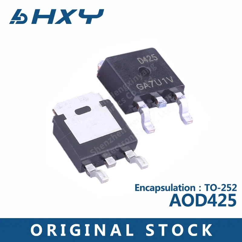 10PCS-AOD425-AOD425L-TO-252-Original-factory-Field-effect-MOS-tube ...