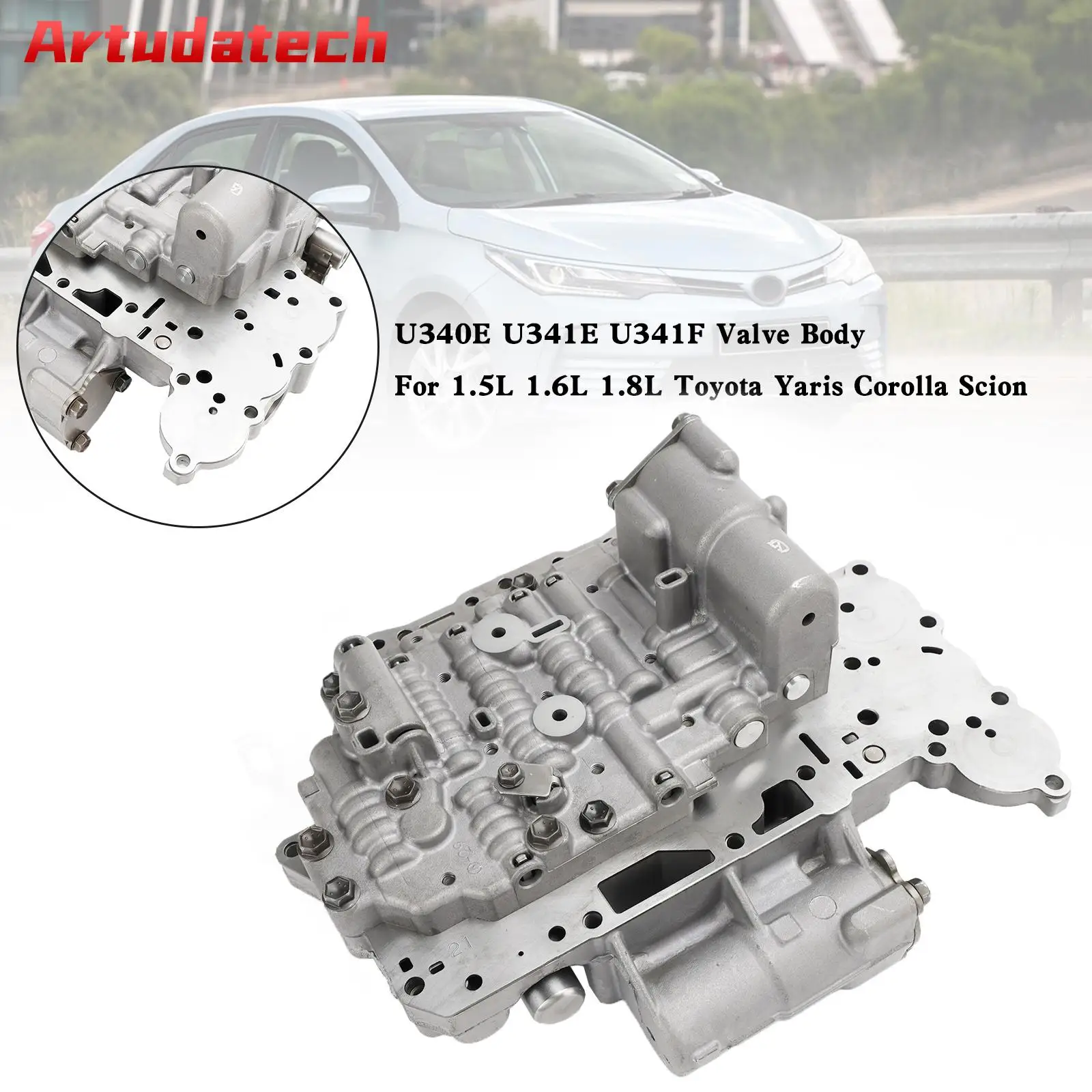 Artudatech-U340E-U341E-U341F-Valve-Body-For-1-5L-1-6L-1-8L-Toyota-Yaris ...