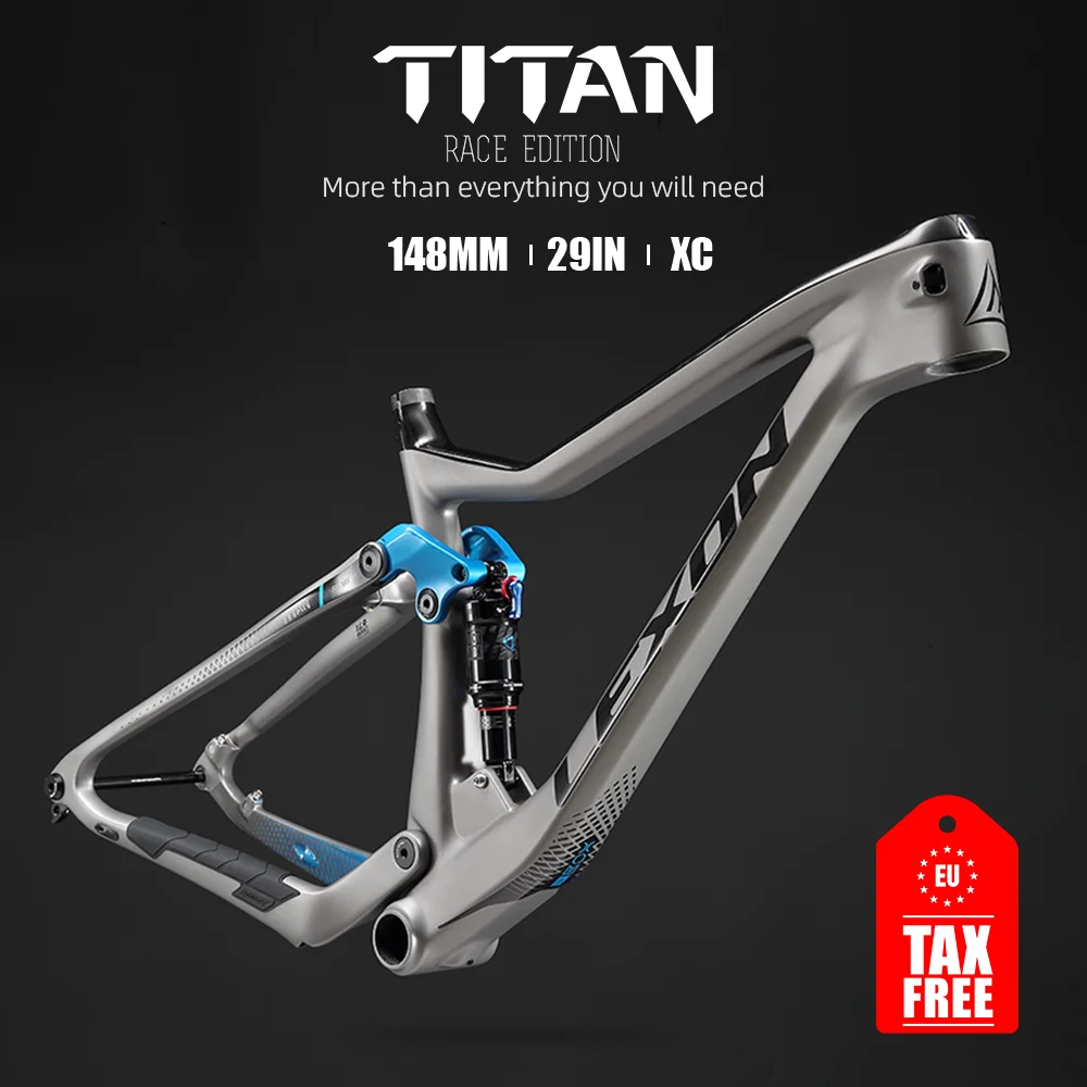 LEXON-Carbon-Full-Suspension-MTB-Bike-Frame-29er-Susper-Light-XC ...