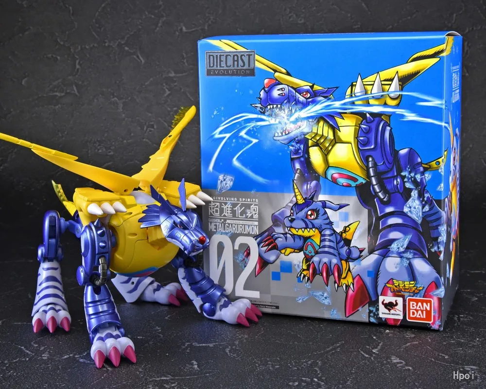 Bandai-Super-Evolution-Soul-2-Digimon-Adventure-Metal-Garurumon-y ...