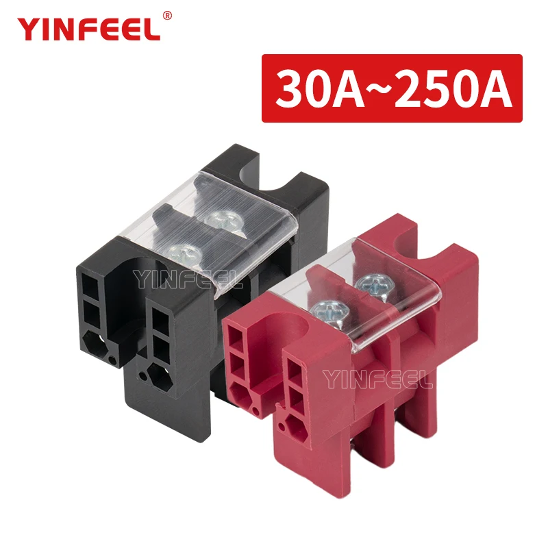 30A-50A-75A-100A-150A-200A-250A-2-points-2-2P-barrier-terminal-block ...