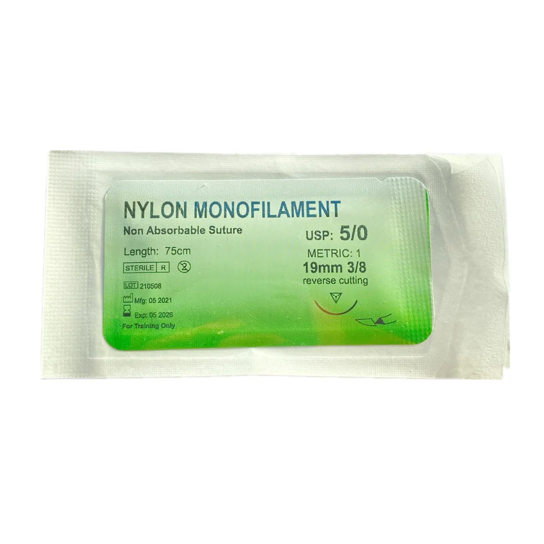 20Pcs-Dental-Surgical-Monofilament-Sterile-Nylon-Blue-Suture-75cm-USP-5 ...
