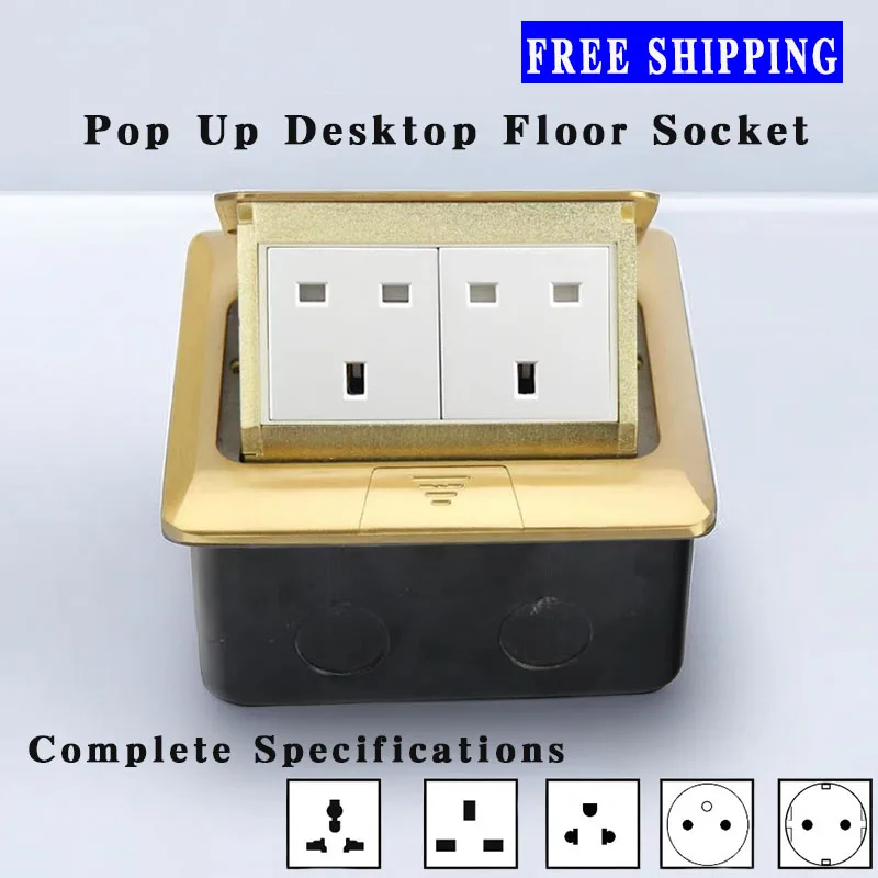100mm-100mm-Pop-Up-Floor-Socket-16A-Power-Outlet-Stainless-Steel ...