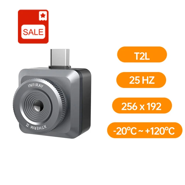 InfiRay Thermal Camera T2L T2S Plus Floor Heating HVAC Electric Power ...