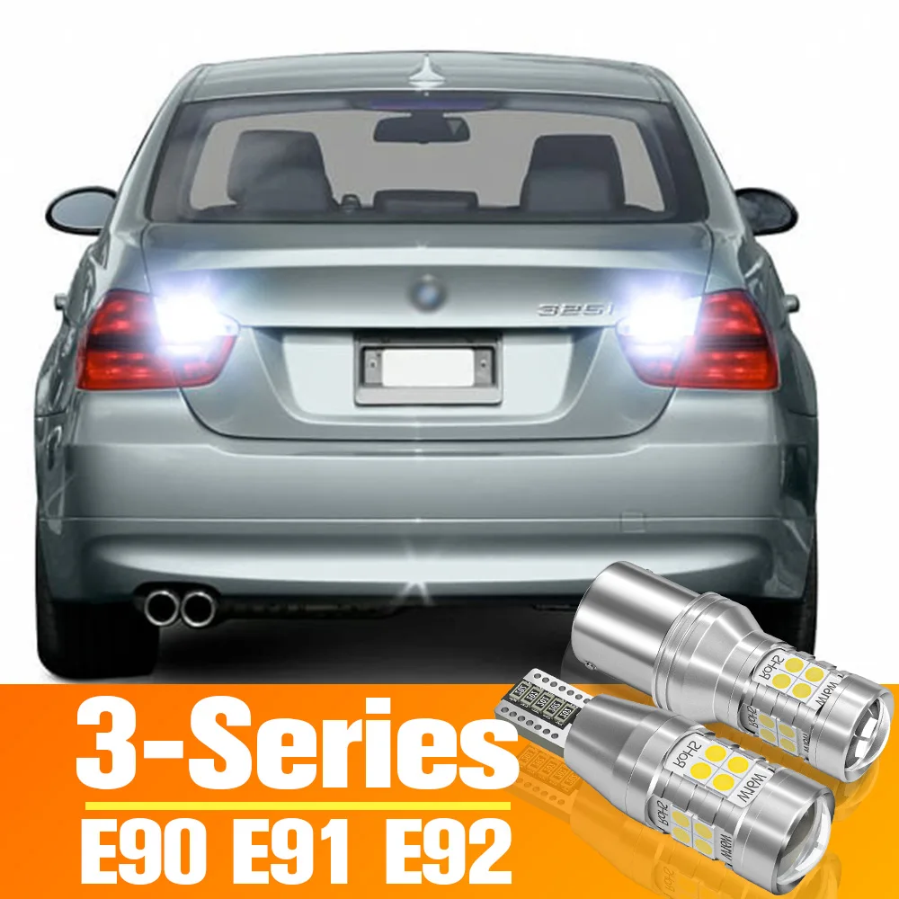 2pcs-LED-Reverse-Light-Backup-Bulb-Accessories-For-BMW-3-Series-E90-E91 ...