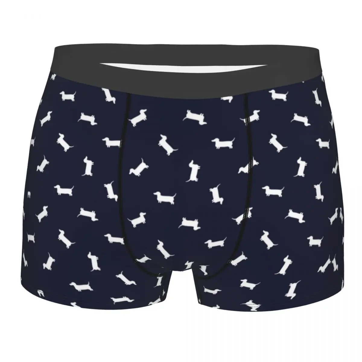Custom Dachshund Cartoon Pattern Underwear Breathable Wiener Sausage ...
